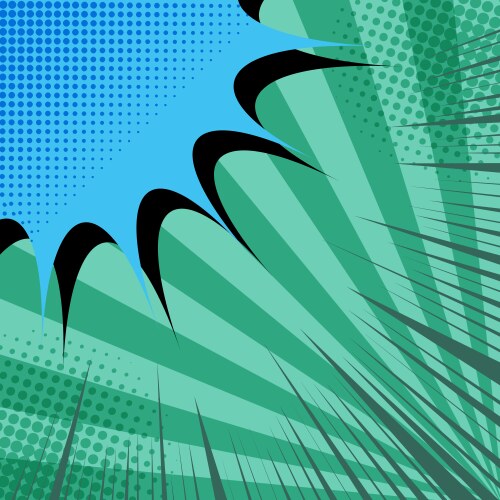 Comic book page concept Royalty Free Vector Image