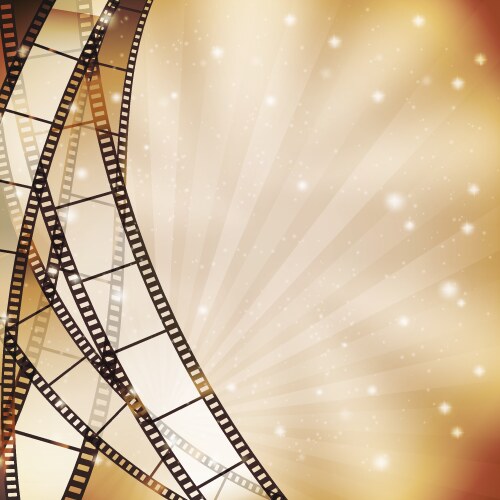 Film background retro Royalty Free Vector Image