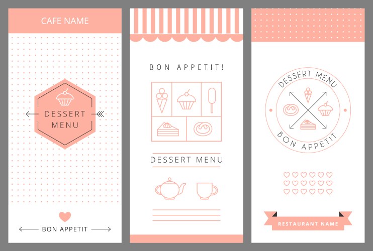 Background Dessert Menu Vector Images (over 48,000)
