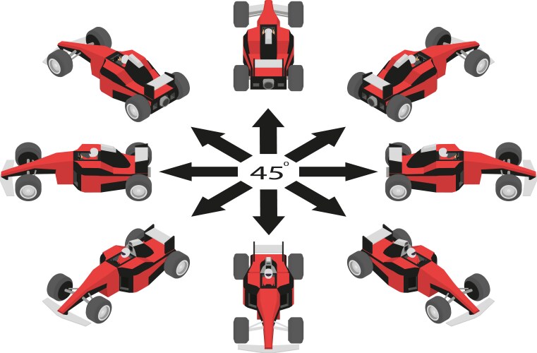 Car Angles Vector Images (over 1,100)