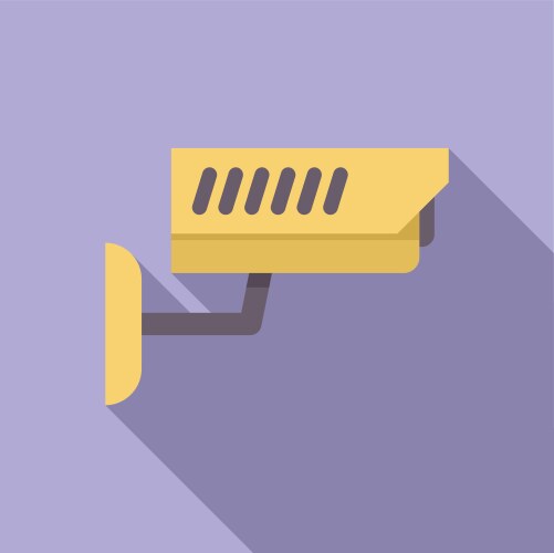 Security camera providing constant surveillance Vector Image