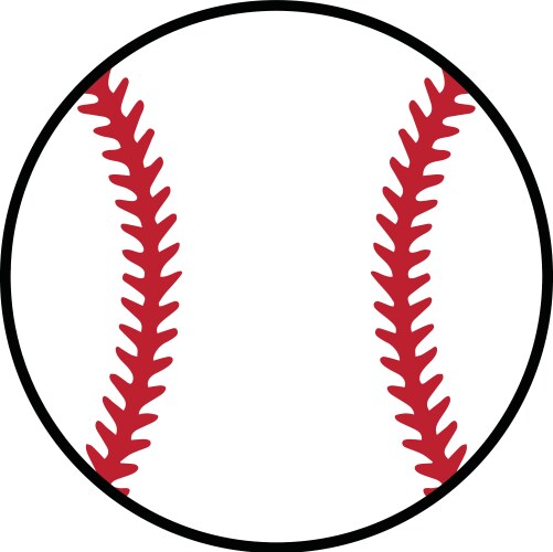 Baseball Royalty Free Vector Image - VectorStock