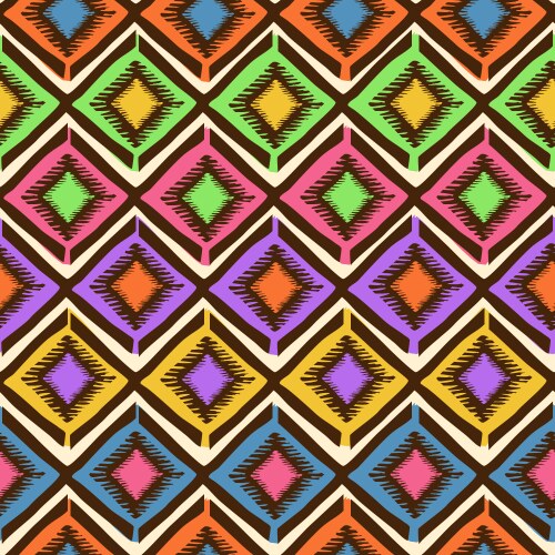 Filipino traditional yakan pattern Royalty Free Vector Image