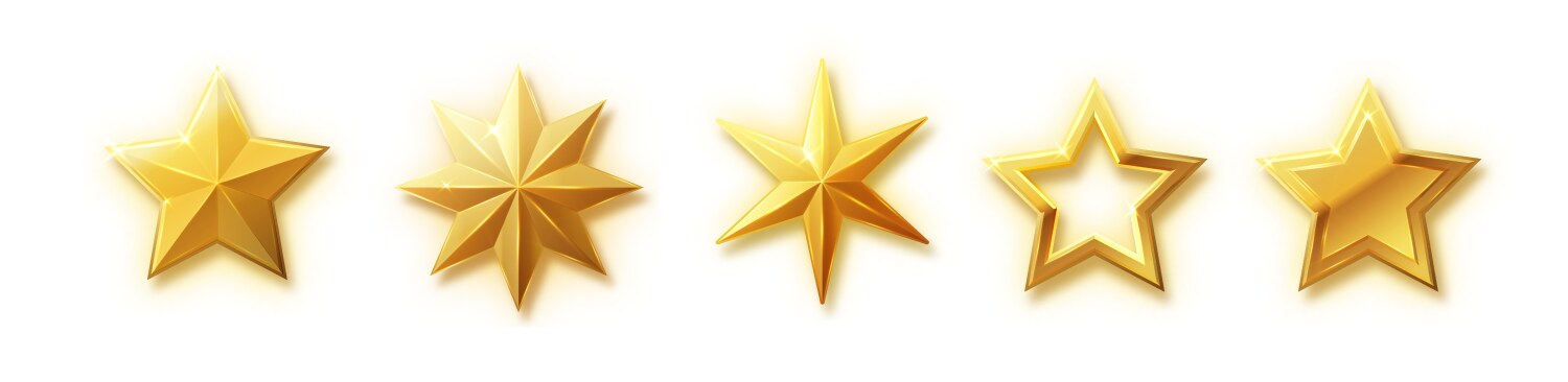 Review 5 Stars Vector Images (over 12,000)