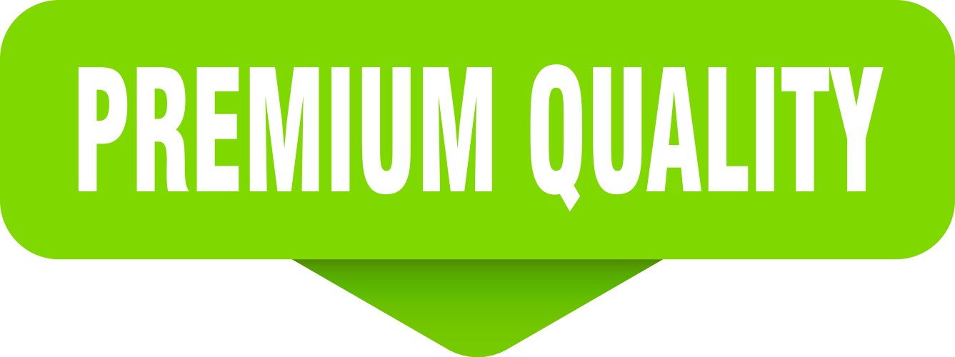 Premium sticker sign on transparent Royalty Free Vector