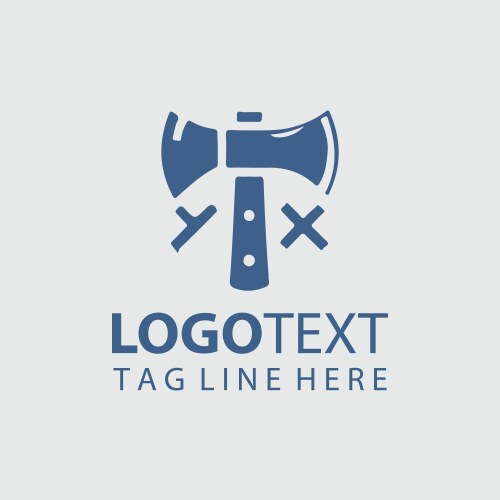 Axe logo Royalty Free Vector Image - VectorStock