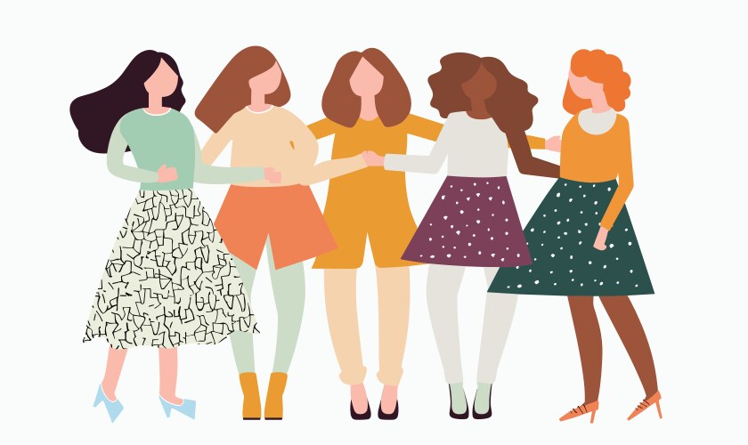 Diverse Women Vector Images (over 20,000)