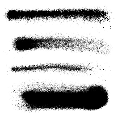 Ink paint splatter texture Royalty Free Vector Image