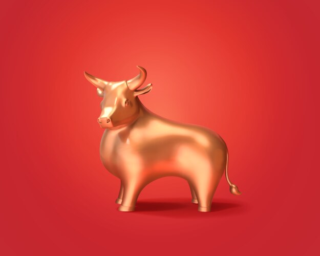 Gold Bull Vector Images (over 4,100)