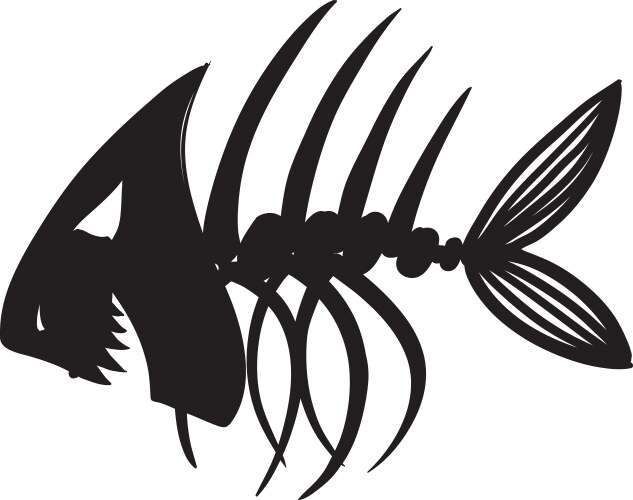 Fish Skeleton Vector Images (over 8,100)
