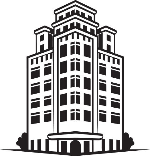 Architectural Drawing Building Elevation Plan Vector Images (over 180)