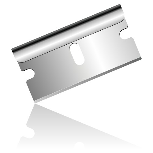 Razor blade Vector Images & Graphics for Commercial Use | VectorStock
