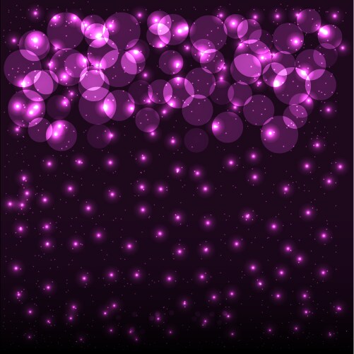 Pink magic background with sparkle Royalty Free Vector Image