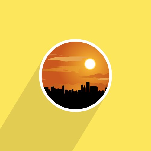 Round City Skyline Vector Images (over 1,400)