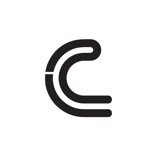 Letter g golden boy head logo Royalty Free Vector Image