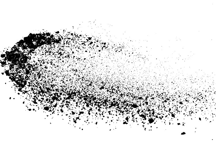 Dark noise granules Royalty Free Vector Image - VectorStock