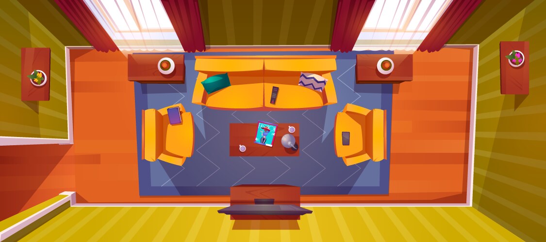 Lounge Chair Top View Vector Images (over 500)