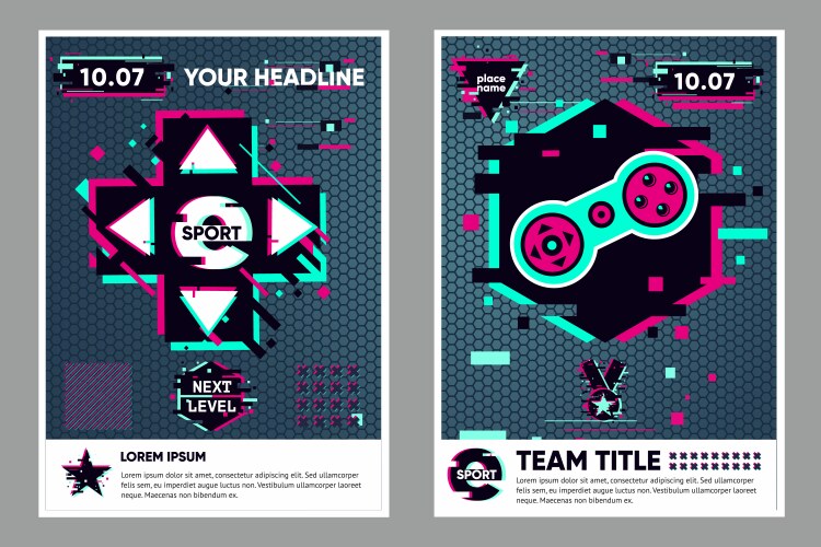 Video Game Poster Vector Images (over 5,300)