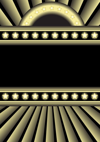 Marquee sign background Royalty Free Vector Image