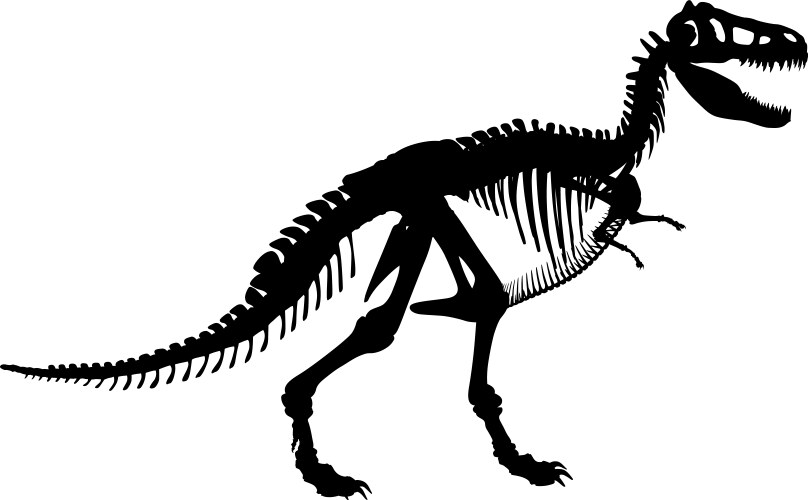 T Rex Silhouette Vector Images (over 2,200)