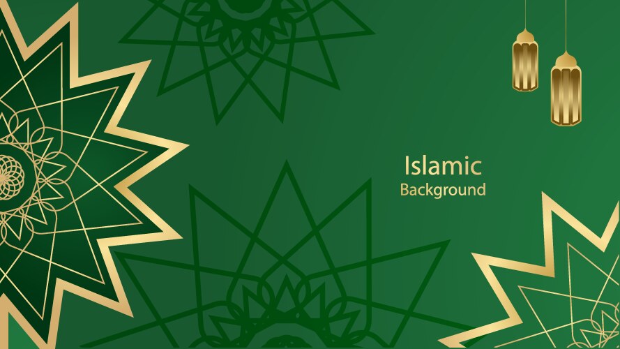 Islamic Background Green Vector Images (over 9,500)