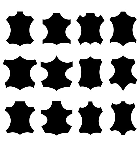 Leather sign Royalty Free Vector Image - VectorStock