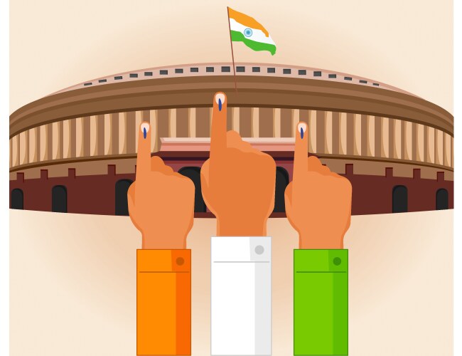 Indian parliament Vector Images & Graphics for Commercial Use | VectorStock