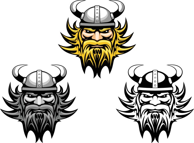 Magic ancient viking tattoo Royalty Free Vector Image