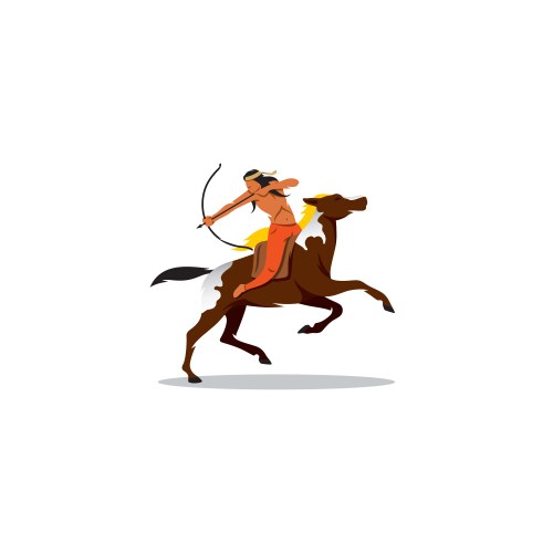 Indian Riding Horse Vector Images (over 290)