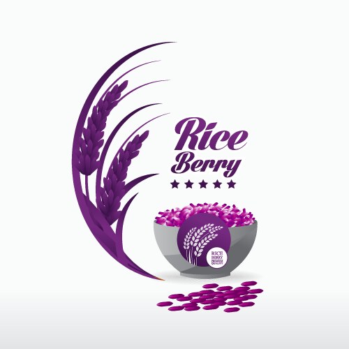 Rice2 Royalty Free Vector Image - VectorStock