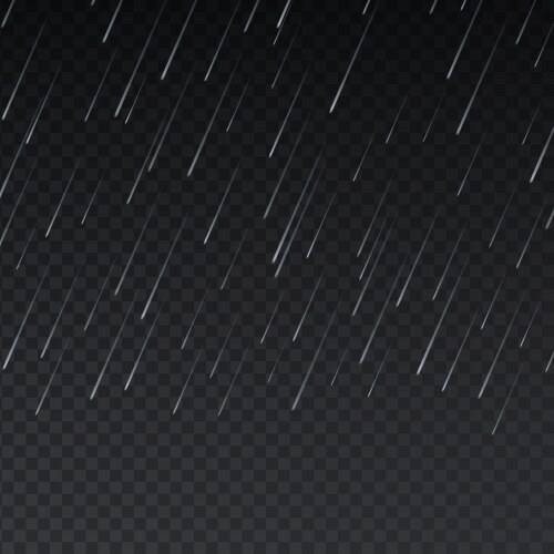 Seamless rainfall texture rain drop effect Vector Image