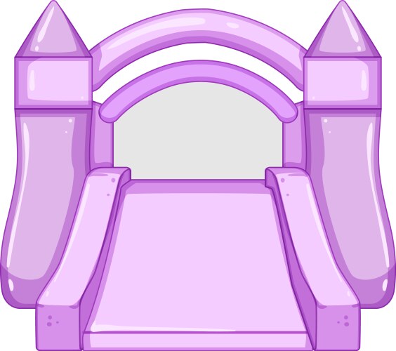 Bouncy inflatable castle cartoon Royalty Free Vector Image Bouncy inflatable castle cartoon Royalty Free Vector Image