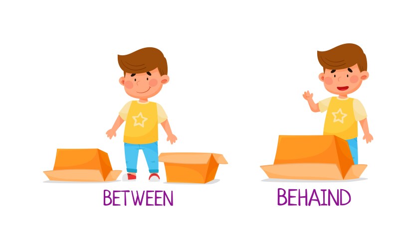 Preposition Between Vector Images (over 340)