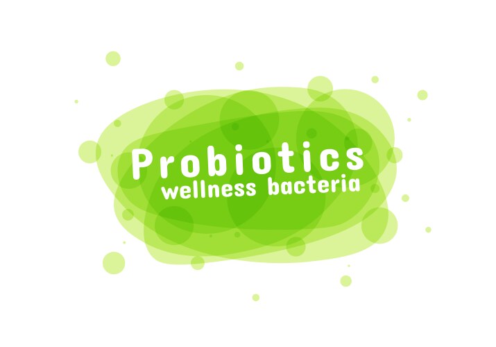 Cute Happy Good Probiotic Bacteria With Yogurt Vector Image