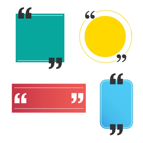 Pull Quote Vector Images (over 170)