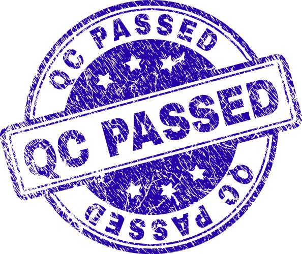 Qc pass stamp Vector Images & Graphics for Commercial Use | VectorStock