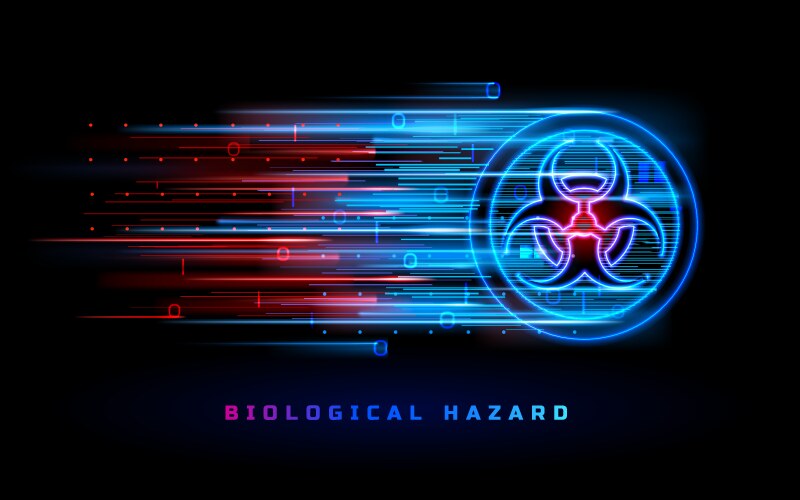 Biohazard Symbol Neon Vector Images (over 760)