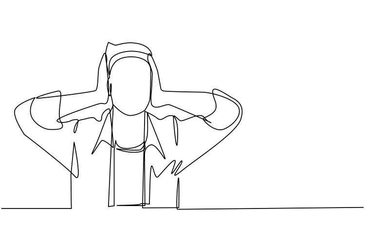 Continuous Line Drawing Man Face Vector Images (over 1,800)