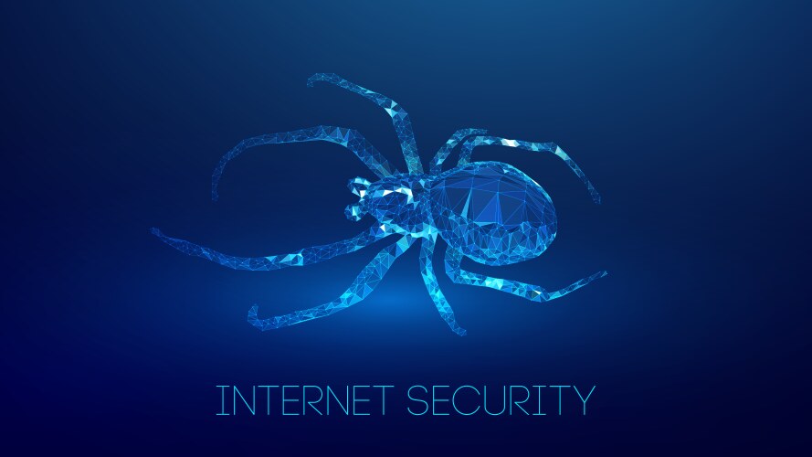 Spider Hacker Virus Vector Images (over 240)