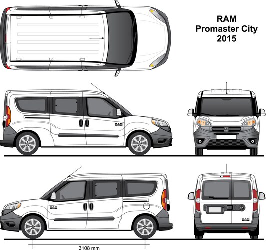 Ram promaster Vector Images & Graphics for Commercial Use | VectorStock