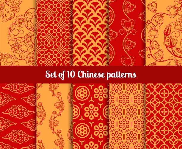 Chinese Pattern Vector Images (over 100,000)