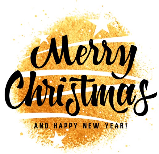 Merry Christmas Script Font Gold Vector Images (over 1,700)