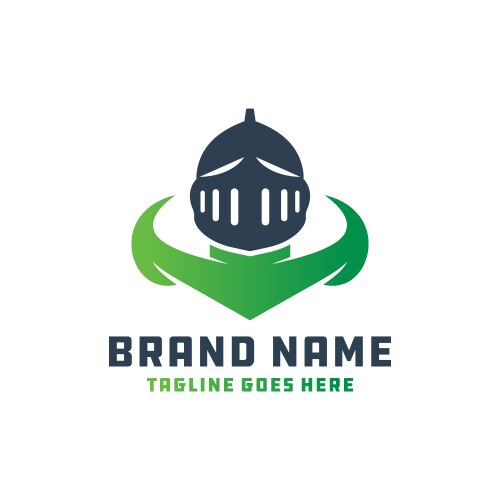 Fire helmet logo Royalty Free Vector Image - VectorStock