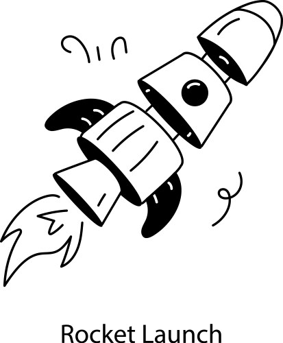 Rocket base Royalty Free Vector Image - VectorStock