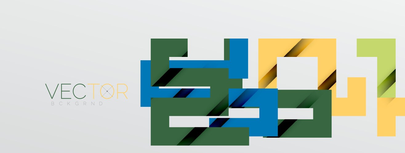 Color bend lines with shadow texture effect Vector Image