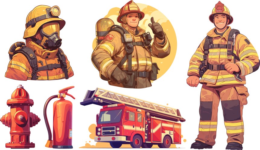 Fireman Vector Images (over 28,000)