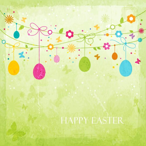 Easter Flower Border Vector Images (over 7,400)