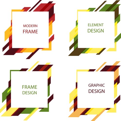 Modern frame Royalty Free Vector Image - VectorStock