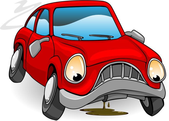 Red car icon cartoon Royalty Free Vector Image