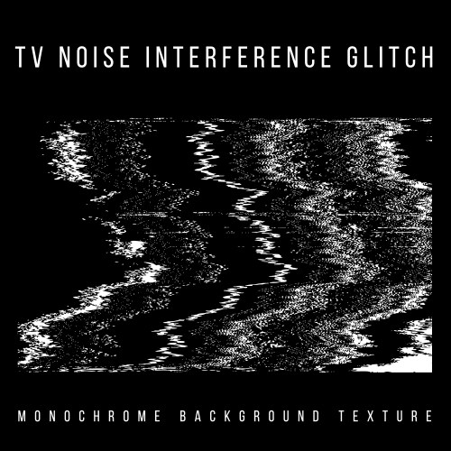 Tv interference Royalty Free Vector Image - VectorStock